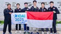TOP Bingit! Indonesia Masuk 4 Medali di Olimpiade Kecerdasan Buatan Dunia - News