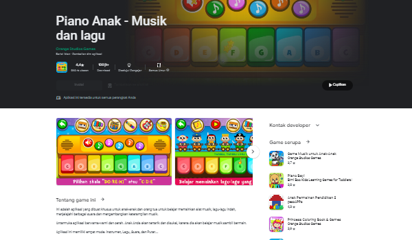5 Game Piano Offline di HP Android untuk Anak dan Orang Dewasa - News