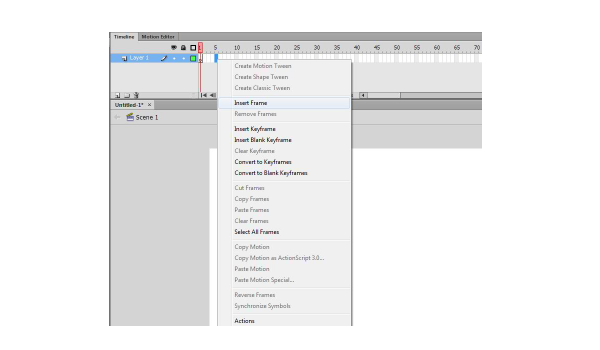 Cara Menambah Frame pada Flash Adobe untuk Pemula - News